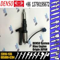 China 095000-0284 Diesel Engine Fuel Injector For HINO 23910-1136 23910-1135 for sale