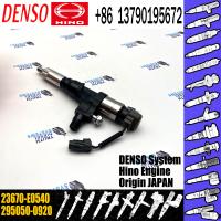 China 295050-0920 Hino Fuel Injectors Nozzle 23670-E0540 ISO Certificate for sale