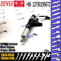 China Hino Engine DENSO Diesel Injector 23670-E0530 Electric Fuel Injector for sale