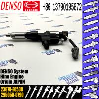 China Hino Engine DENSO Diesel Injector 23670-E0530 Electric Fuel Injector for sale