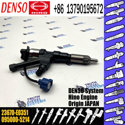 China 095000-5215 DENSO Diesel Injector HINO P11C 095000-5214 23670-E0351 for sale