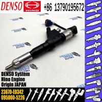 China Rail Fuel DENSO Diesel Injector 095000-5225 23670-E0341 095000-5226 23670-E0342 for sale