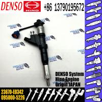 China Rail Fuel DENSO Diesel Injector 095000-5225 23670-E0341 095000-5226 23670-E0342 for sale