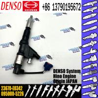 China Rail Fuel DENSO Diesel Injector 095000-5225 23670-E0341 095000-5226 23670-E0342 for sale