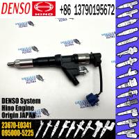 China Hino E13C Diesel Engine Fuel Injector 23670-E0341 095000-5225 for sale