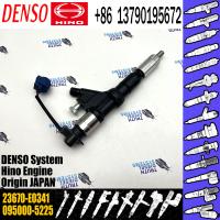 China Hino E13C Diesel Engine Fuel Injector 23670-E0341 095000-5225 for sale