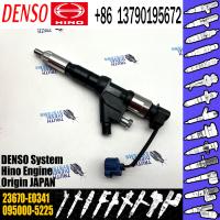 China Hino E13C Diesel Engine Fuel Injector 23670-E0341 095000-5225 for sale