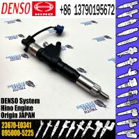 China Hino E13C Diesel Engine Fuel Injector 23670-E0341 095000-5225 for sale