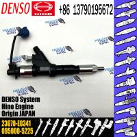 China Hino E13C Diesel Engine Fuel Injector 23670-E0341 095000-5225 for sale