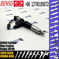 China DENSO Common Rail Fuel Injector 095000-6950 095000-6951 095000-6952 23670-E0330 for sale