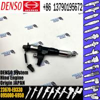 China DENSO Common Rail Fuel Injector 095000-6950 095000-6951 095000-6952 23670-E0330 for sale
