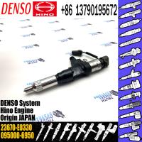 China DENSO Common Rail Fuel Injector 095000-6950 095000-6951 095000-6952 23670-E0330 for sale