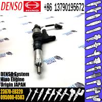 China 095000- 6583 DENSO Diesel Injector 23670-E0320 Diesel Engine Parts for sale