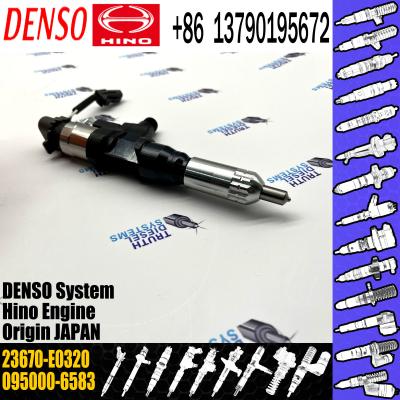 China 095000- 6583 DENSO Diesel Injector 23670-E0320 Diesel Engine Parts for sale