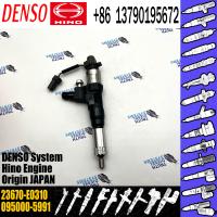 China 23670-E0310 23670-E0311 Denso Diesel Fuel Injectors HINO J05D for sale