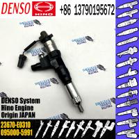 China 23670-E0310 23670-E0311 Denso Diesel Fuel Injectors HINO J05D for sale