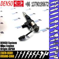 China Remanufactured DENSO Diesel Injector 095000-5960 23670-E0301 for sale