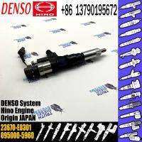 China Remanufactured DENSO Diesel Injector 095000-5960 23670-E0301 for sale