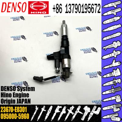 China Remanufactured DENSO Diesel Injector 095000-5960 23670-E0301 for sale