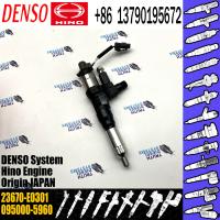 China Remanufactured DENSO Diesel Injector 095000-5960 23670-E0301 for sale