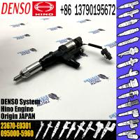 China Remanufactured DENSO Diesel Injector 095000-5960 23670-E0301 for sale