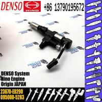 China 095000-5283 DENSO Diesel Injector  HINO J08E Common Rail Injector 23670-E0290 for sale