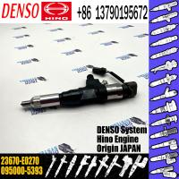China 095000-5393 DENSO Diesel Injector Diesel Fuel Injection Nozzle HINO J05D for sale