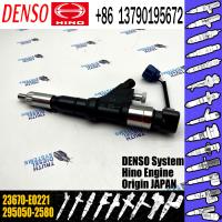 China 295050-2580 DENSO Diesel Injector Common Rail 23670-E0221 Origional Standard for sale