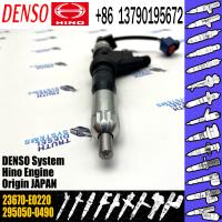 China 295050-0490 Denso Common Rail Injector For HINO Heavy Truck E13C Engine for sale