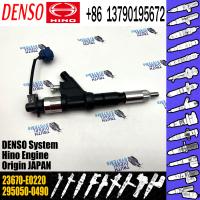 China 295050-0490 Denso Common Rail Injector For HINO Heavy Truck E13C Engine for sale