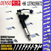 China 295050-0490 Denso Common Rail Injector For HINO Heavy Truck E13C Engine for sale