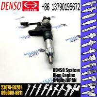 China Hino J08E/J08C Common Rail Diesel Injector 23670-E0201 095000-6811 for sale