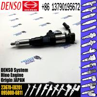 China Hino J08E/J08C Common Rail Diesel Injector 23670-E0201 095000-6811 for sale