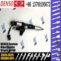 China Hino J08E/J08C Common Rail Diesel Injector 23670-E0201 095000-6811 for sale