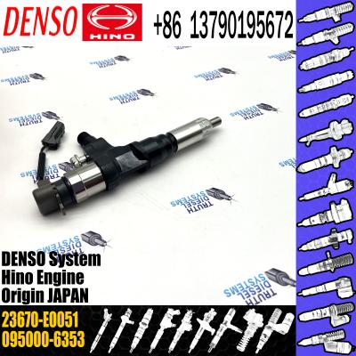 China 095000-6353 DENSO Diesel Injector Common Rail Fuel Injector HINO J05E for sale