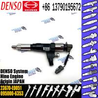 China 095000-6353 DENSO Diesel Injector Common Rail Fuel Injector HINO J05E for sale