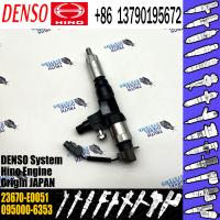 China 095000-6353 DENSO Diesel Injector Common Rail Fuel Injector HINO J05E for sale
