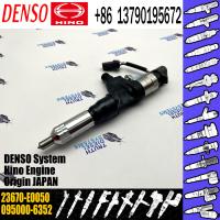 China 095000-6352 Common Rail Fuel Injector 23670-E0050 HINO J05E for sale