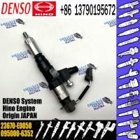 China 095000-6352 Common Rail Fuel Injector 23670-E0050 HINO J05E for sale