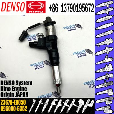 China 095000-6352 Common Rail Fuel Injector 23670-E0050 HINO J05E for sale