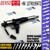 China 095000-6352 Common Rail Fuel Injector 23670-E0050 HINO J05E for sale