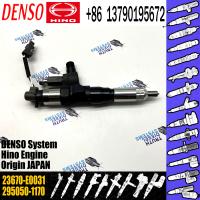 China 295050-1170 DENSO Diesel Injector ISO 095000-6750 For HINO 23670-E0030 for sale