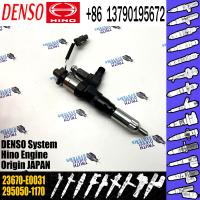 China 295050-1170 DENSO Diesel Injector ISO 095000-6750 For HINO 23670-E0030 for sale