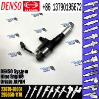 China 295050-1170 DENSO Diesel Injector ISO 095000-6750 For HINO 23670-E0030 for sale