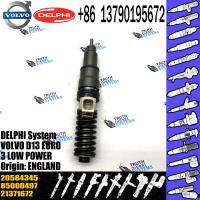 China New Diesel Fuel Injector 20584345 for VOL D13 20584345 20584345 BEBE4D08001 85000497 for sale