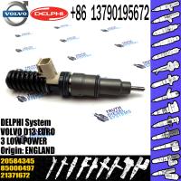 China New Diesel Fuel Injector 20584345 for VOL D13 20584345 20584345 BEBE4D08001 85000497 for sale