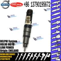 China Common Rail Diesel Electronic Unit Fuel Injector BEBE4D24001 21371672 21340611 for sale