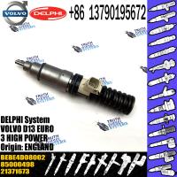 China D13 Engine 4 pins Diesel Fuel Injector BEBE4D08002 For VOL Truck 20584346 85000498 for sale
