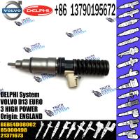 China D13 Engine 4 pins Diesel Fuel Injector BEBE4D08002 For VOL Truck 20584346 85000498 for sale