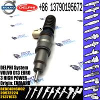 China Engine 4 pins Diesel Fuel Injector 20584346 85000498 BEBE4D08002 BEBE4D16002 For VOL Truck D13 for sale